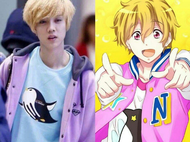 K-Pop Stars And Anime Characters That Look Alike - Yodoozy®