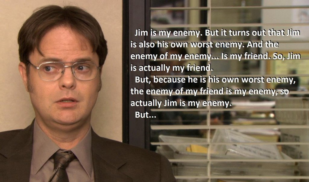 Which Is The Funniest Line Dwight Schrute Ever Spoke Without Even ...